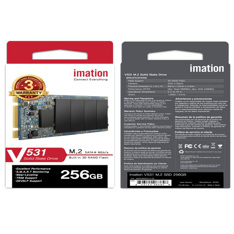 IMATION M2 2280 SSD 256GB SATA - Kod Mitra