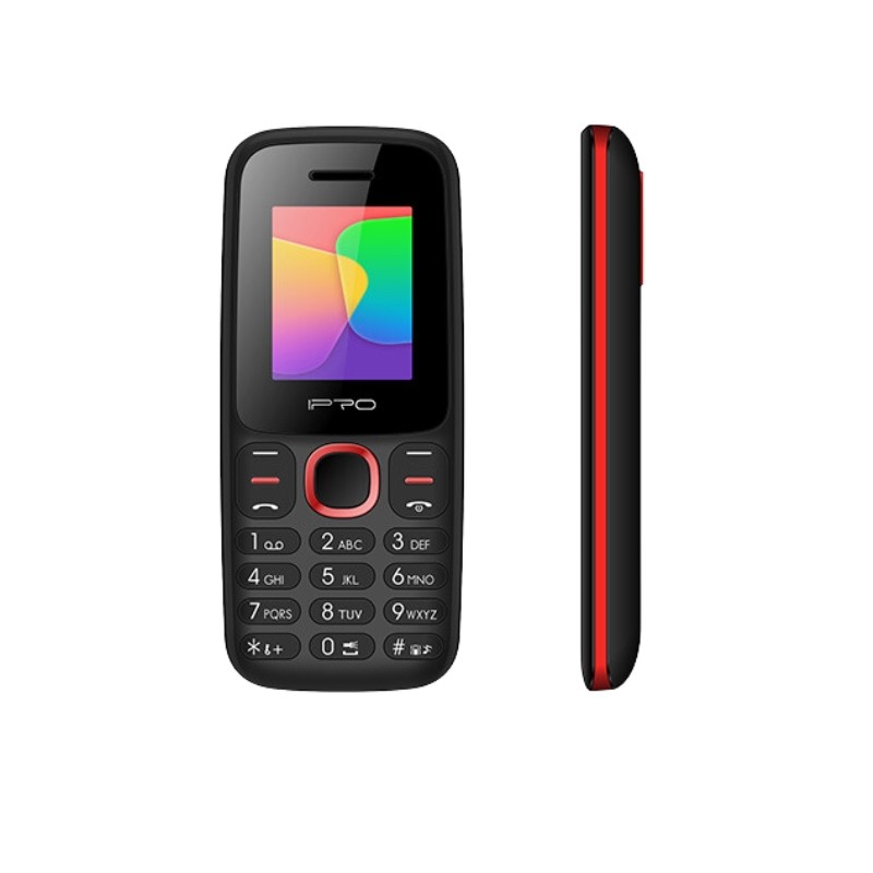 Telefon na tipke IPRO A7 mini Black-Red - Kod Mitra